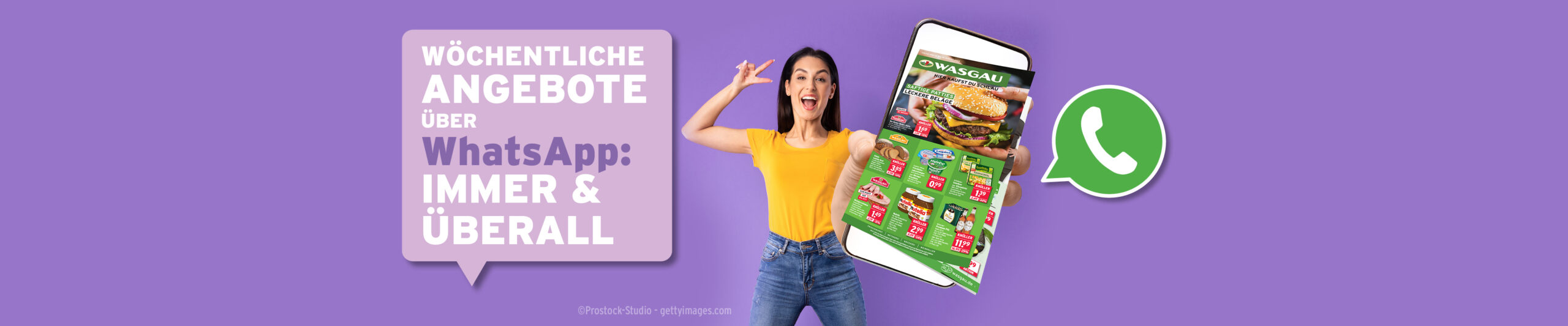 Wasgau Prospekt per WhatsApp | digitale Prospekte erhalten