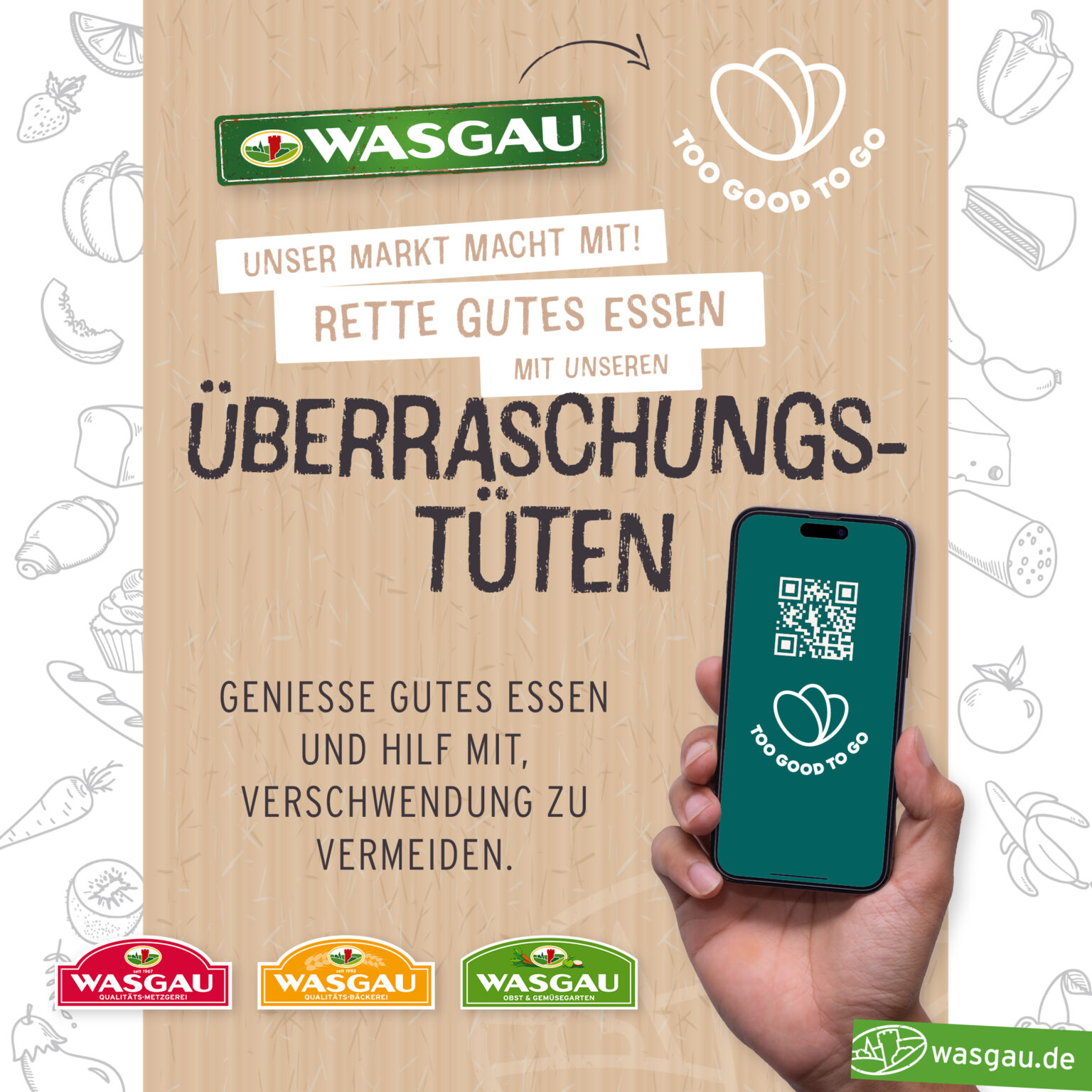 Schnell und digital - WASGAU WhatsApp Prospekt
