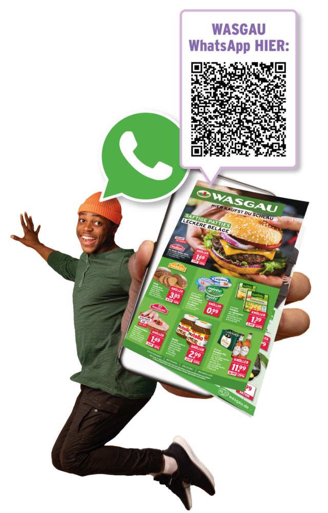 Wasgau Prospekt per WhatsApp | digitale Prospekte erhalten