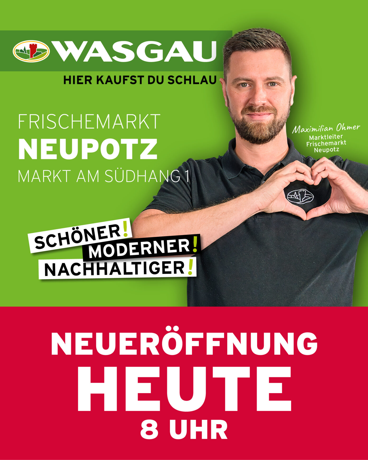 NEUPOTZ - wir haben geöffnet!